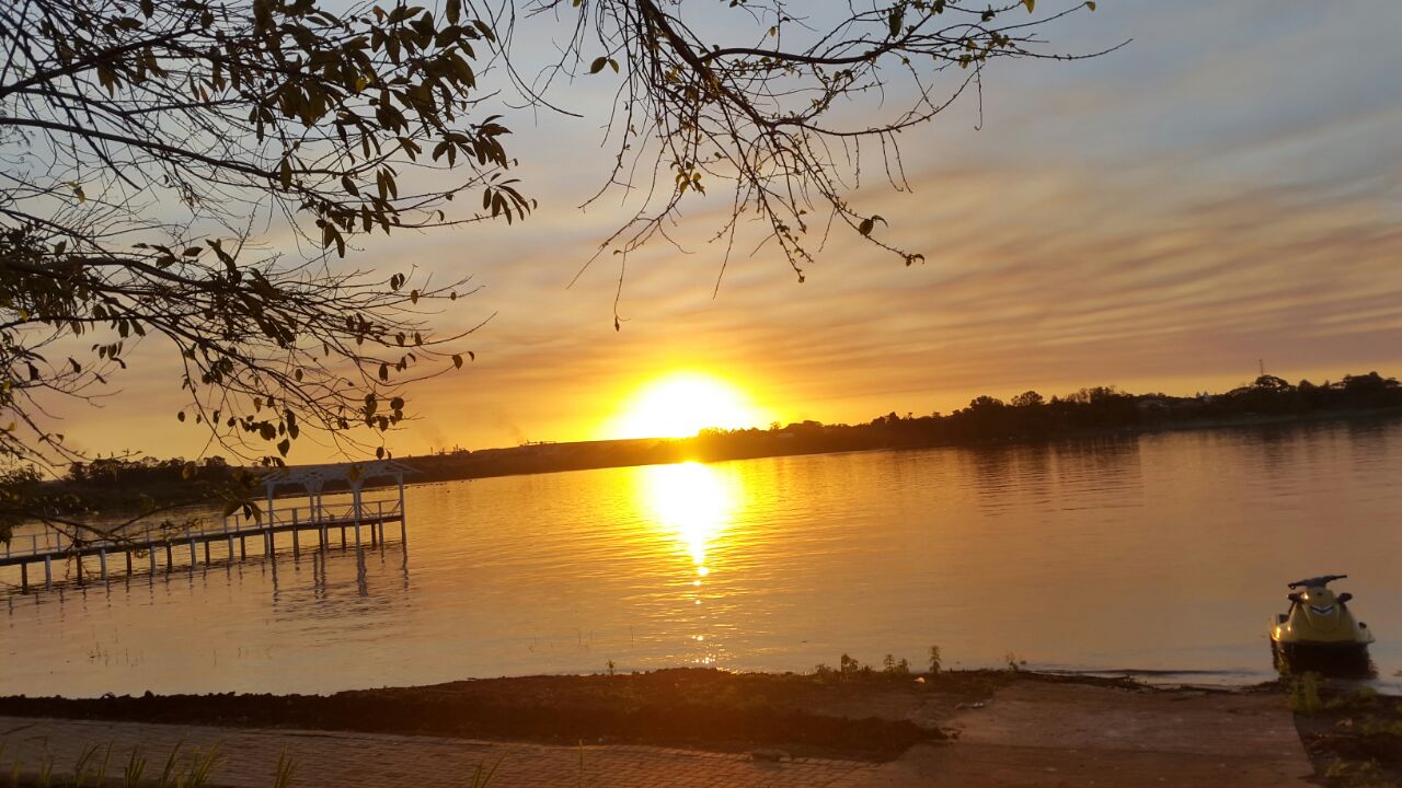 Turismo em Primeiro de Maio e a Ilha do Sol - Represa Capivara